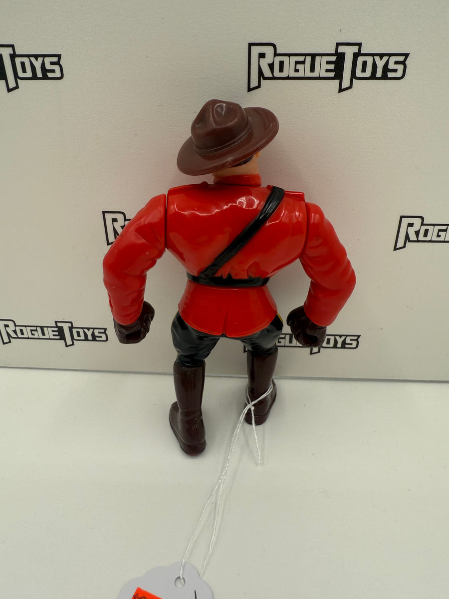 Hasbro WWF Series 5 The Mountie with Mountie Mash!| Rogue Toys