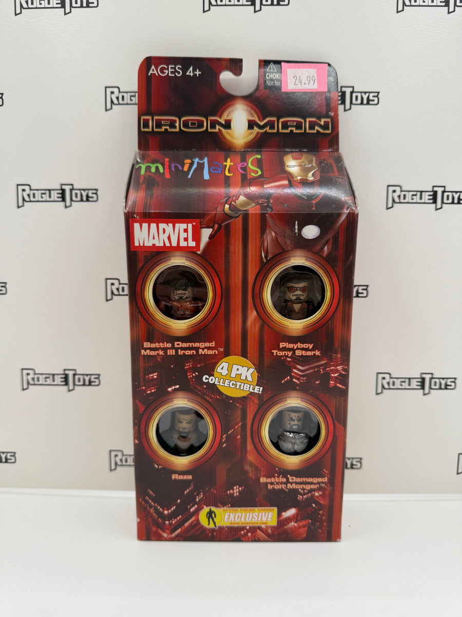 Diamond Select Toys Marvel Minimates Iron Man Battle Damaged Mark III ...
