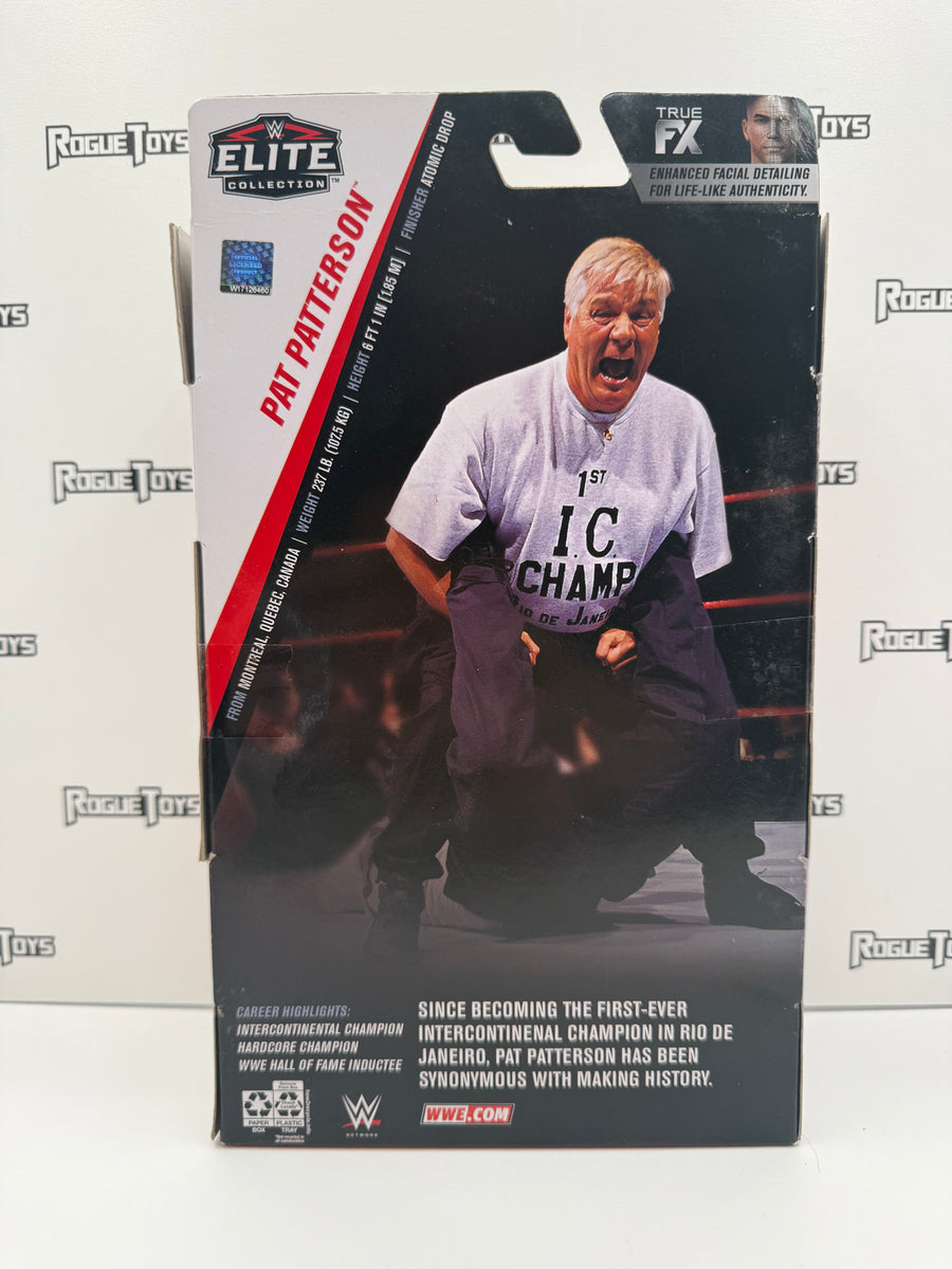 Mattel WWE Elite Collection Series 68 Pat Patterson (Walmart Exclusive ...
