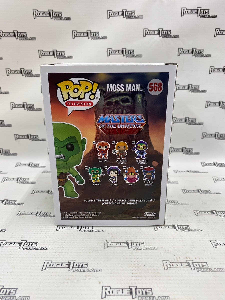 Funko POP! Television MOTU Moss Man #568 Toys R Us Exclusive| Rogue Toys