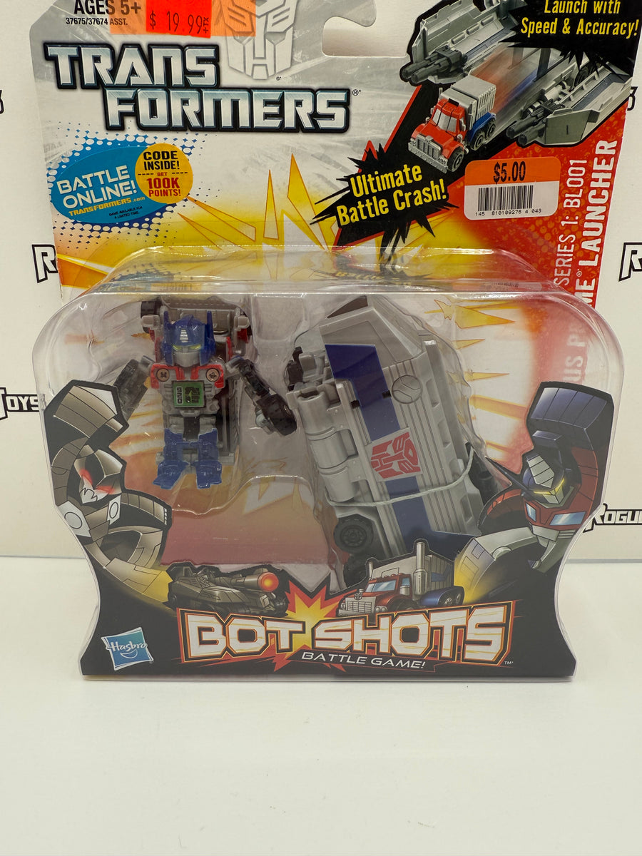 Hasbro Transformers Bot Shots Bot Shot Launchers Autobot Optimus Prime ...