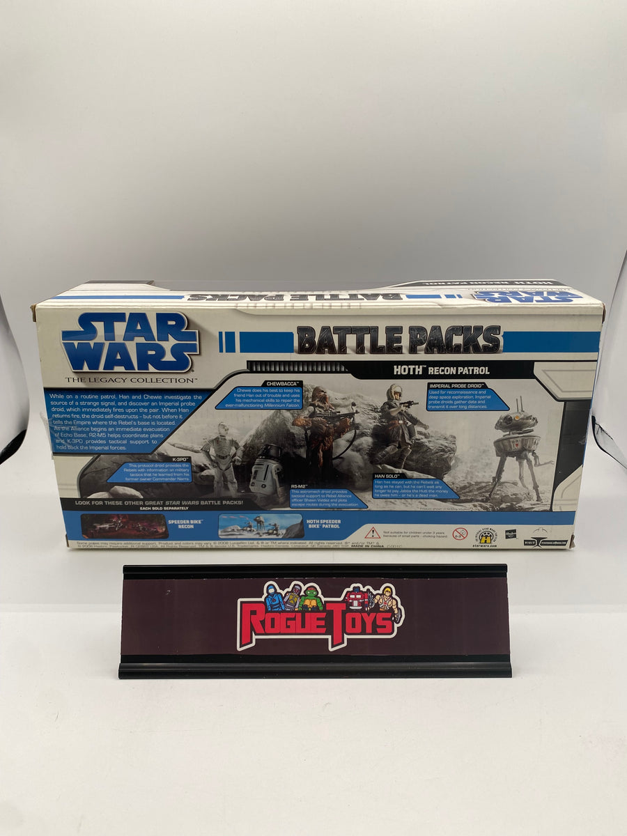Hasbro Star Wars The Legacy Collection Battle Packs Hoth Recon Patrol ...