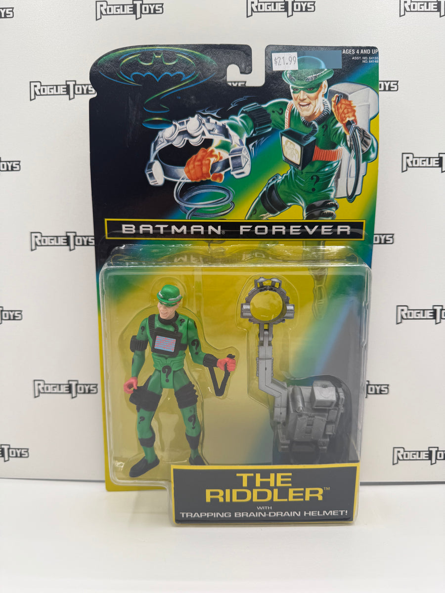 Kenner Batman Forever The Riddler with Trapping Brain-Drain Helmet ...