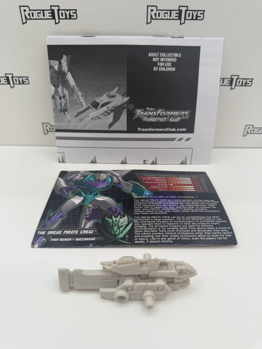 Hasbro Transformers Timelines Decepticon Dread Pirate Crew Pirate Clon ...