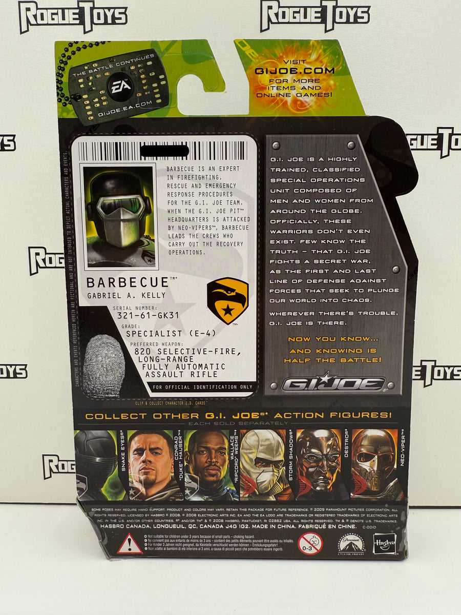 Hasbro G.I. Joe The Rise of Cobra Barbecue (Firefighter) (Toys ‘R’ Us ...