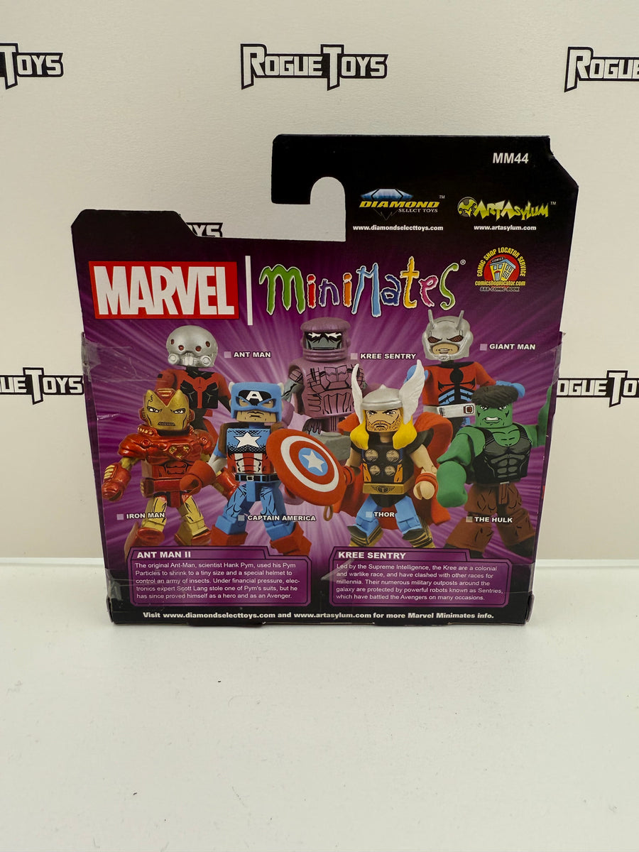 Diamond Select Toys Marvel Minimates Ant Man II & Kree Sentry Variant ...