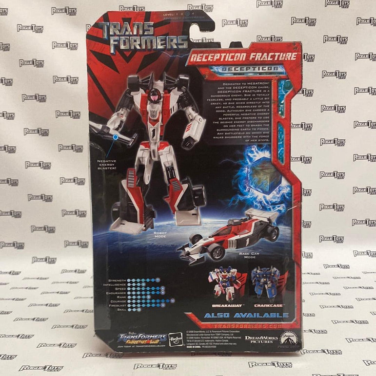 Hasbro transformers allspark power deluxe class decepticon fracture (w