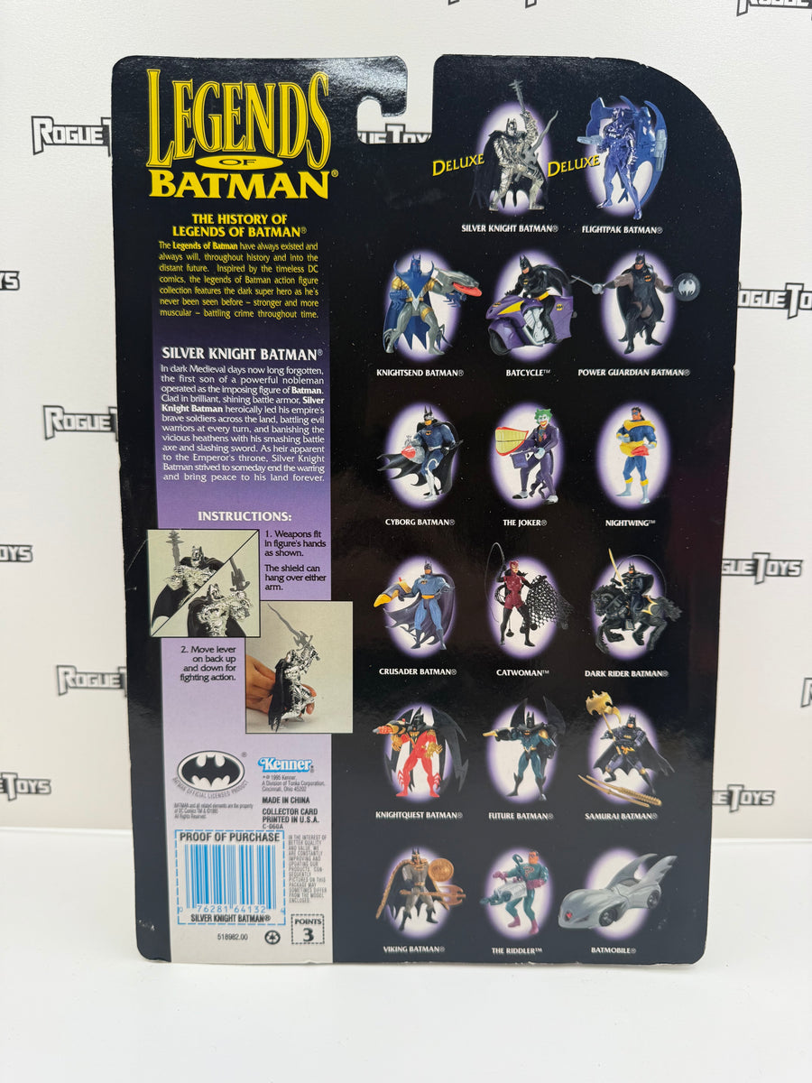 Kenner DC Legends of Batman Deluxe Collection Silver Knight Batman ...