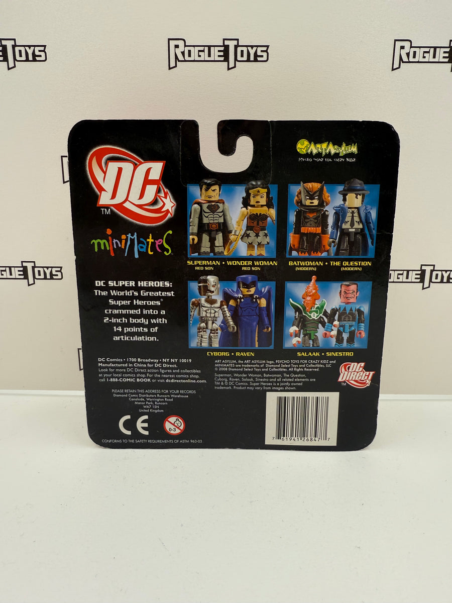 DC Direct DC Minimates Superman Red Son & Wonder Woman Red Son 2-Pack ...