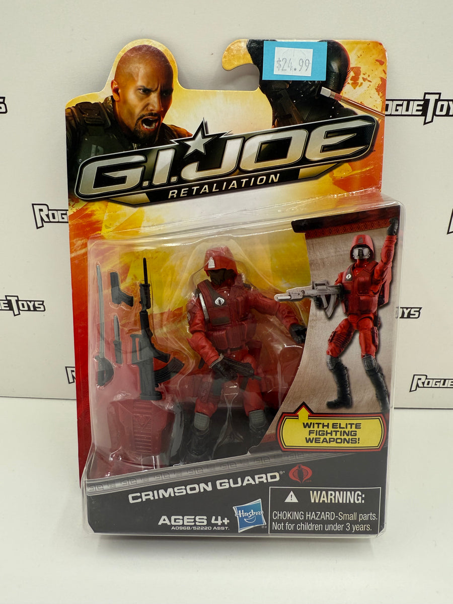 Hasbro G.I. Joe Retaliation Crimson Guard (with Elite Fighting Weapons ...