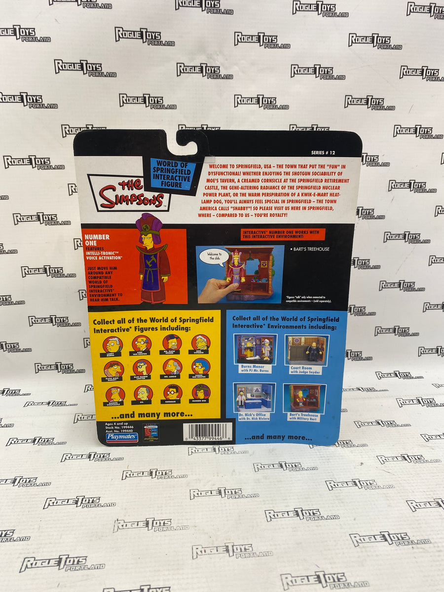 The Simpsons World of Springfield Series 12 Number One| Rogue Toys
