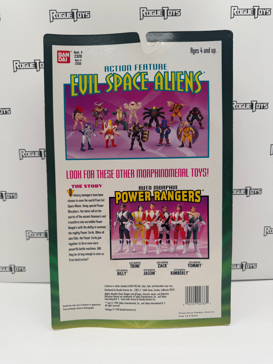 Bandai Mighty Morphin Power Rangers Action Feature Evil Space Aliens P ...