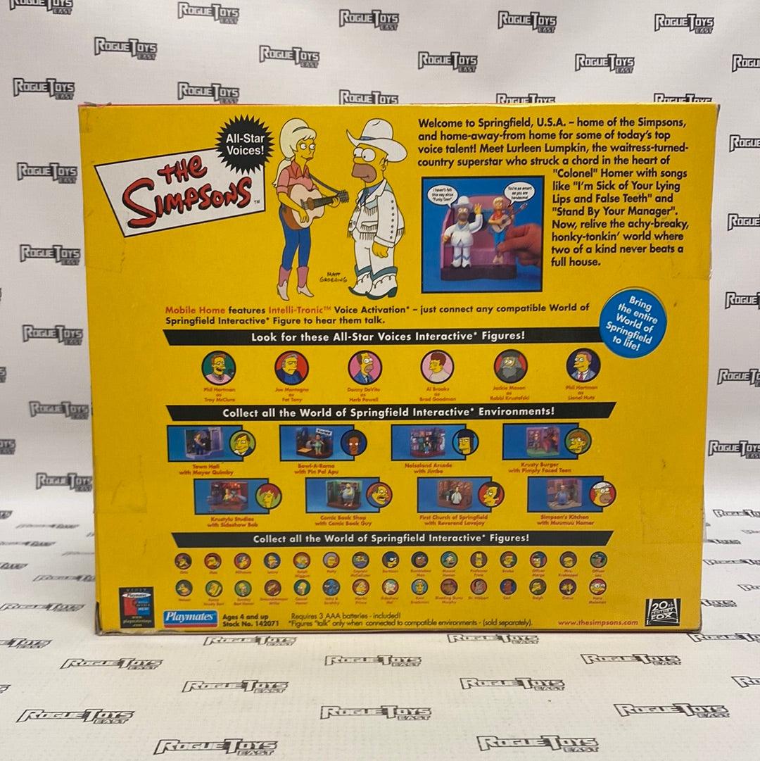 Playmates the Simpsons Interactive Environment Mobile Home Lurleen Lum ...