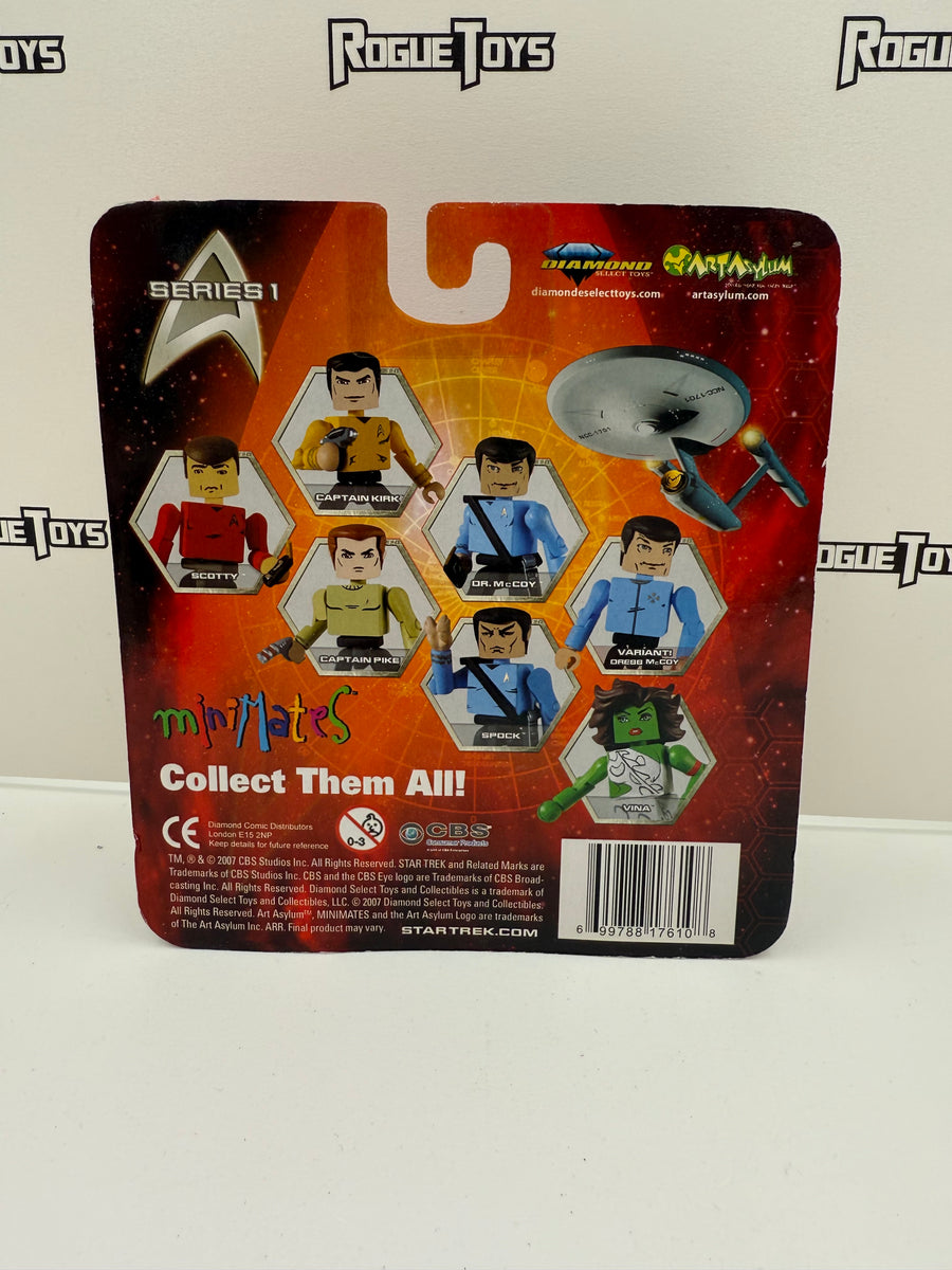 Diamond Select Toys Star Trek Minimates Series 1 Spock & Captain Pike ...