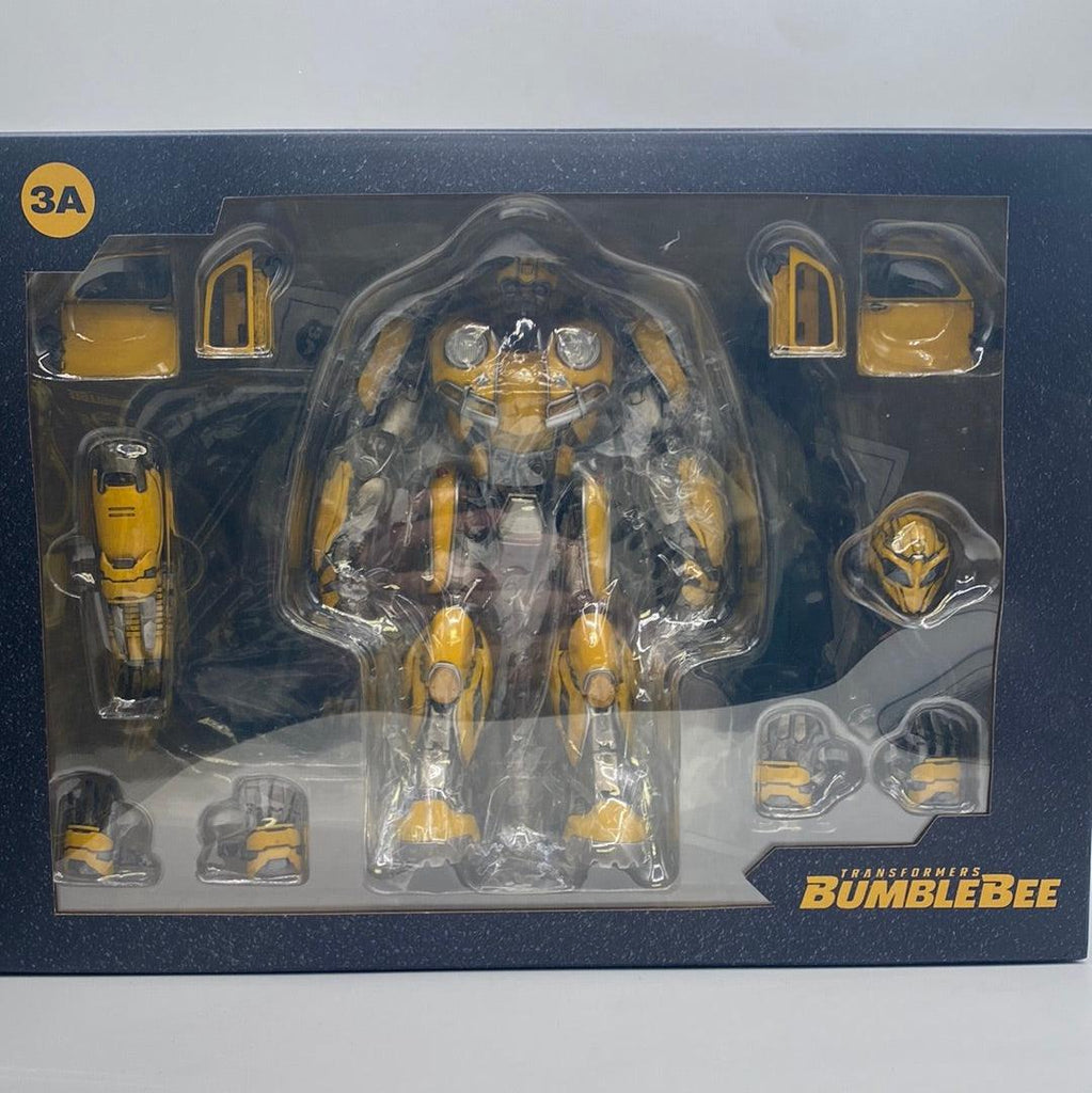 Hasbro transformers bumblebee dlx scale collectible figure (open, complete)
