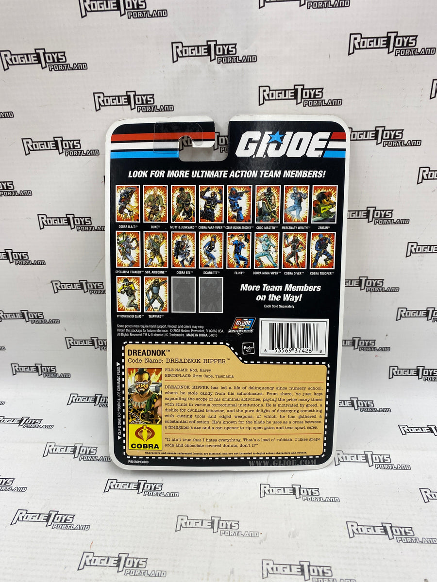 GI JOE (2008) Comic Series Ripper| Rogue Toys