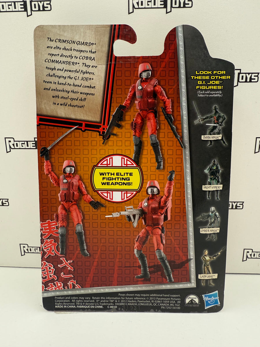 Hasbro G.I. Joe Retaliation Crimson Guard (with Elite Fighting Weapons ...