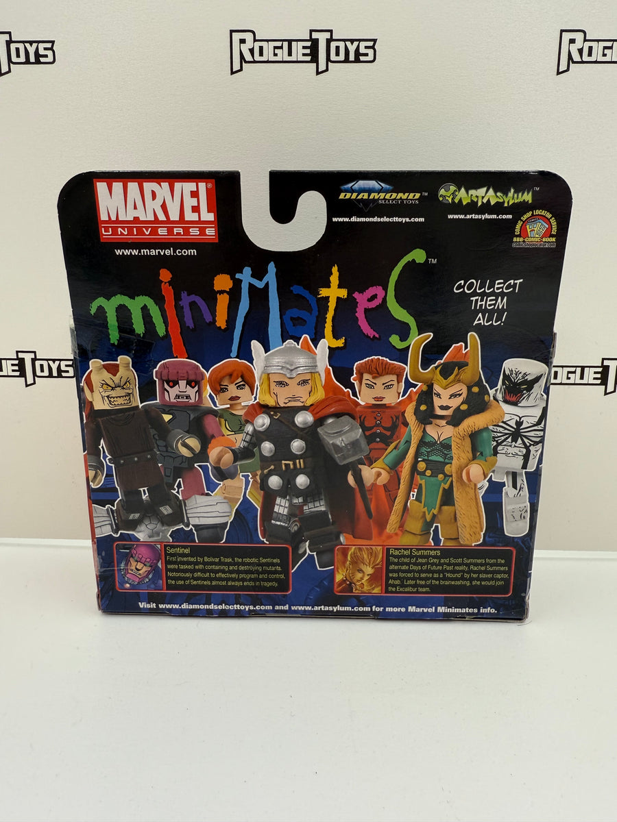 Diamond Select Toys Marvel Universe Minimates Sentinel & Rachel Summer ...