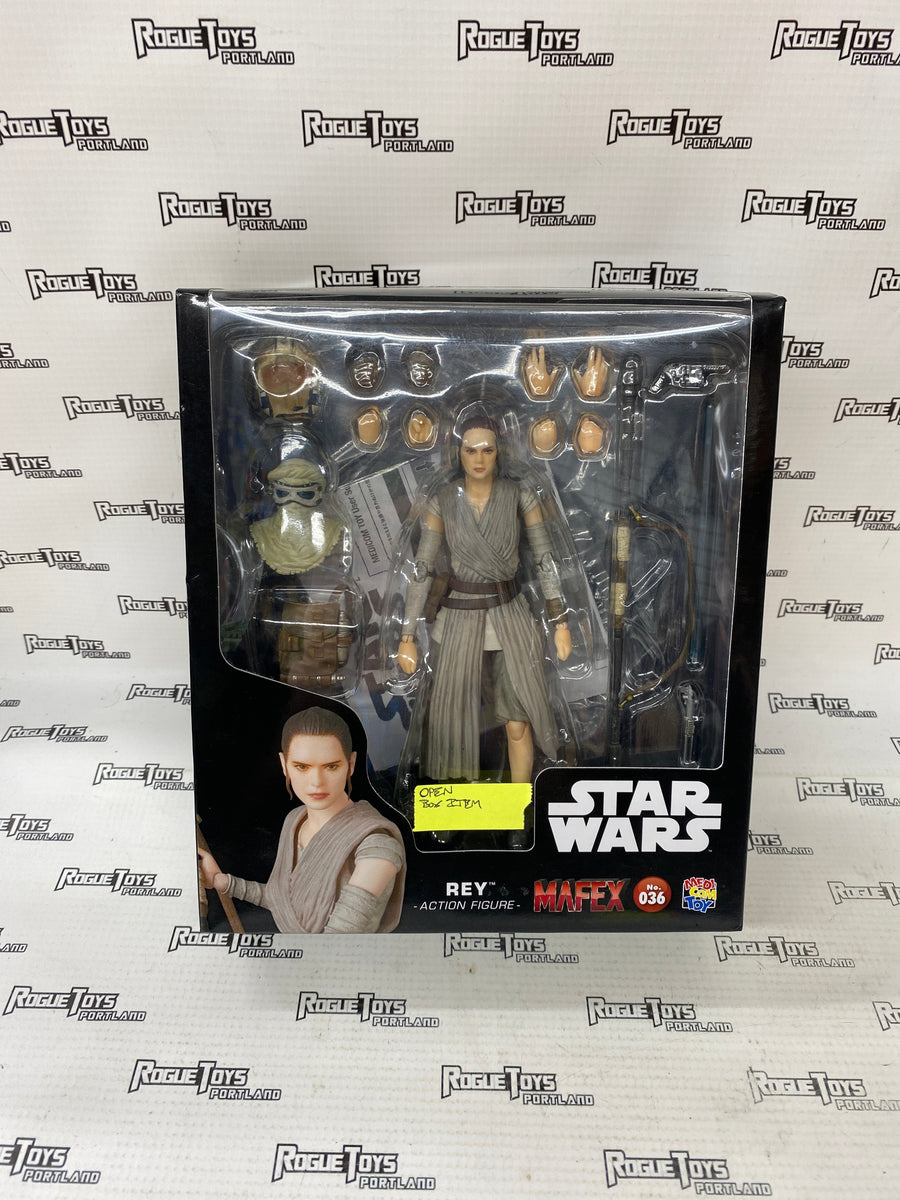 MAFEX Star Wars Rey Action Figure (Open Box)| Rogue Toys