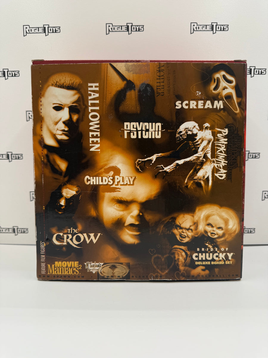 McFarlane Toys Movie Maniacs 2 Bride of Chucky Deluxe Boxed Set Chucky ...