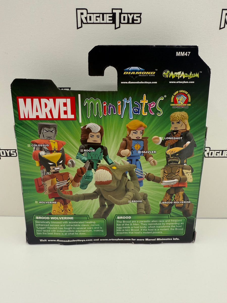 Diamond Select Toys Marvel Minimates 2-Pack Brood Wolverine & Brood (V ...