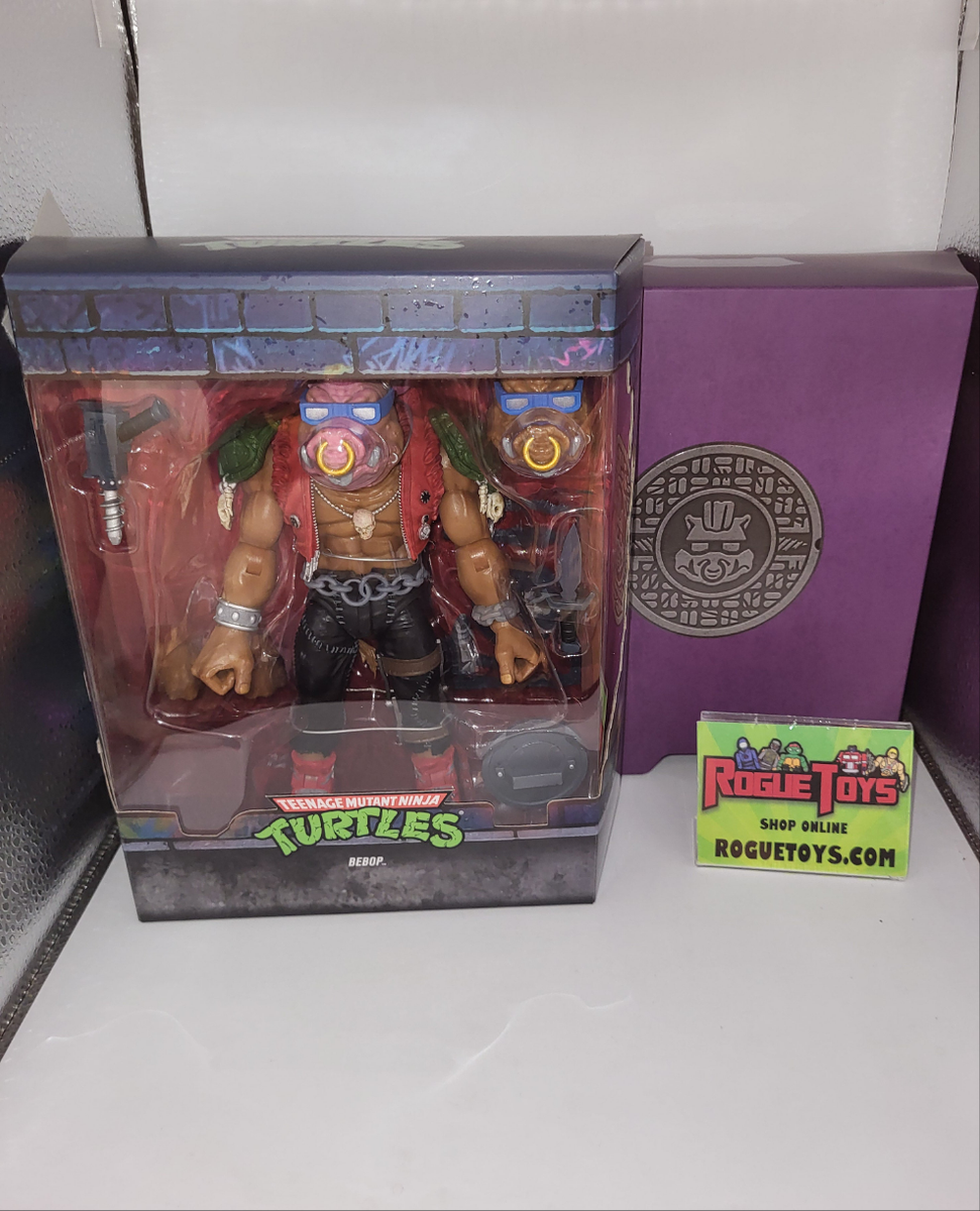 Super 7 Ultimates TMNT- Bebop| Rogue Toys