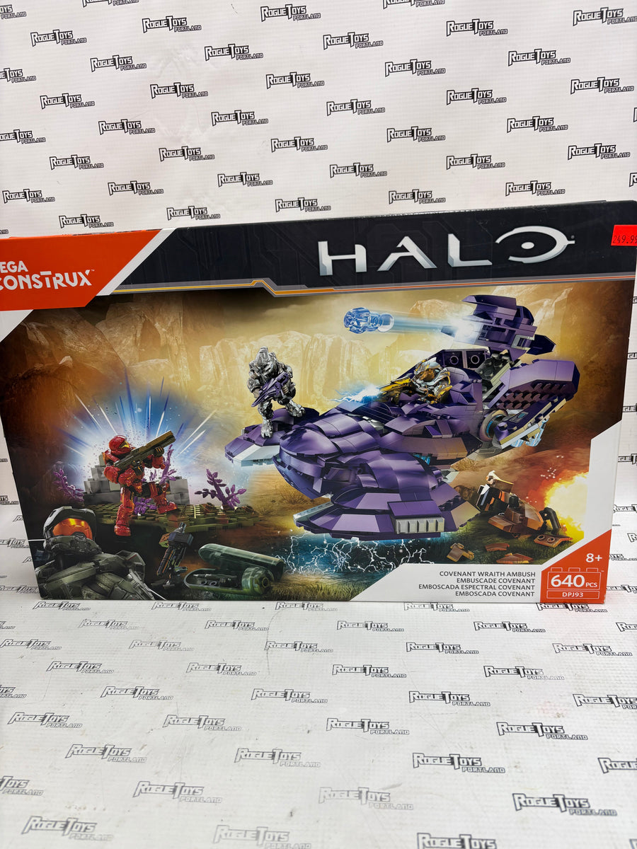 Mega Construx Halo Covenant Wraith Ambush| Rogue Toys