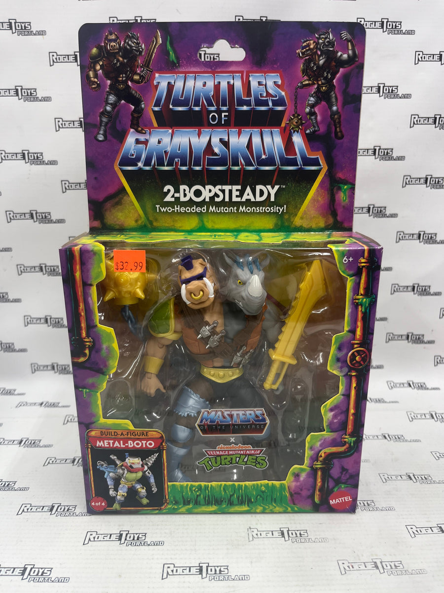 Mattel Turtles of Grayskull 2-Bopsteady| Rogue Toys