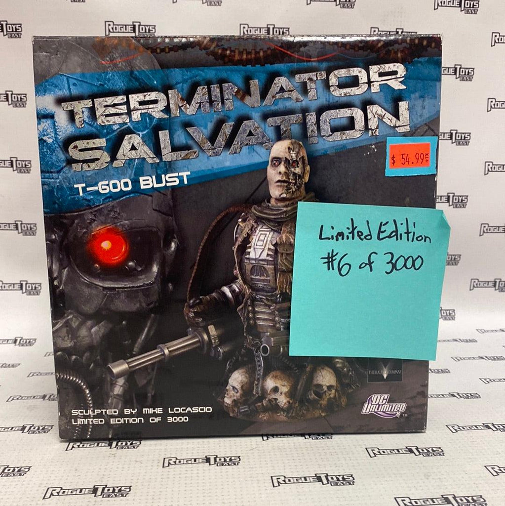 Dc unlimited terminator salvation t-600 bust limited edition #6 of 300