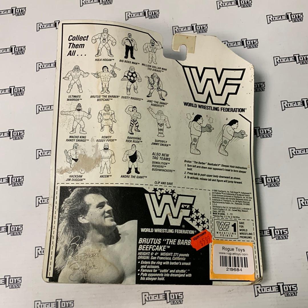 Hasbro WWF Series 1 Brutus "The Barber" Beefcake with Sleeper Hold ...