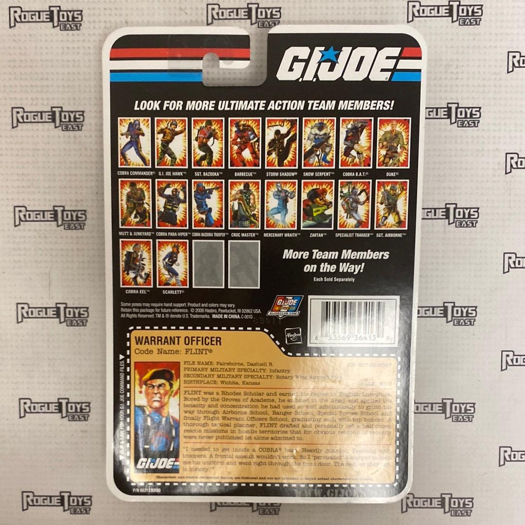 Hasbro 2008 gi joe cartoon series flint