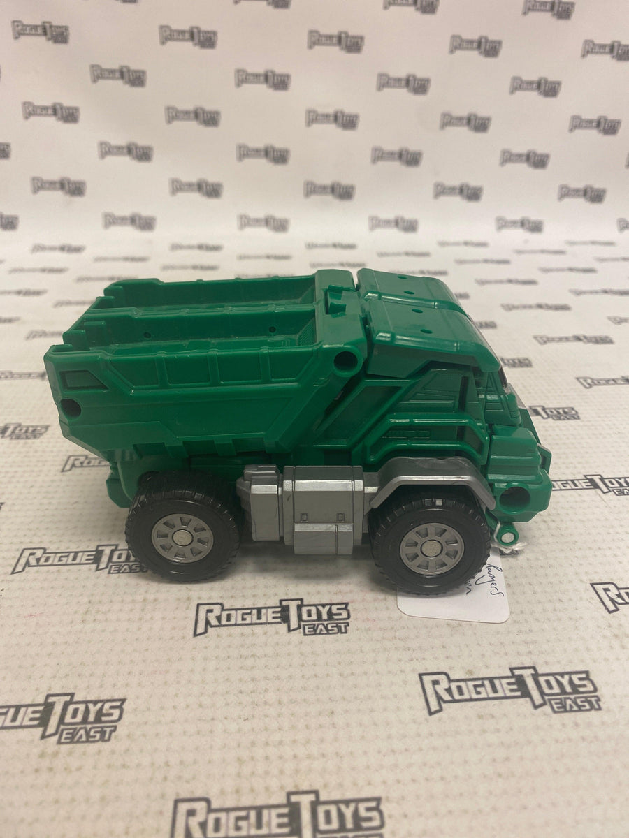Bandai Power Rangers Turbo Thunder Loader Zord Green Dump Truck| Rogue Toys
