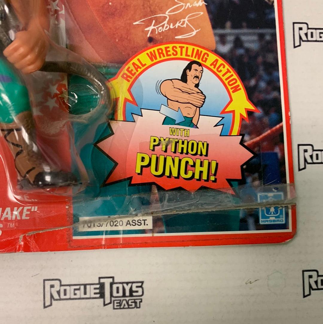 Hasbro WWF Series 1 Jake "The Snake" Roberts with Python Punch!| Rogue Toys
