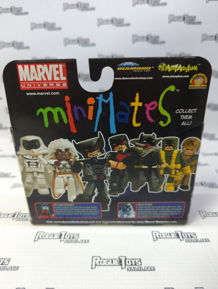 Diamond Select Marvel Universe Minimates Armored Daredevil & Moon Knig ...