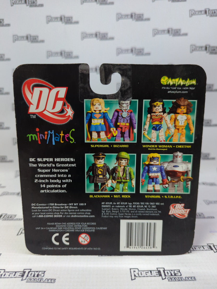 Diamond Select DC Minimates Series 6 Supergirl & Bizarro Two Pack ...