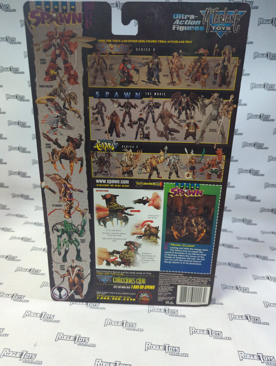 McFarlane Toys Manga Spawn Series 9 Manga Clown| Rogue Toys