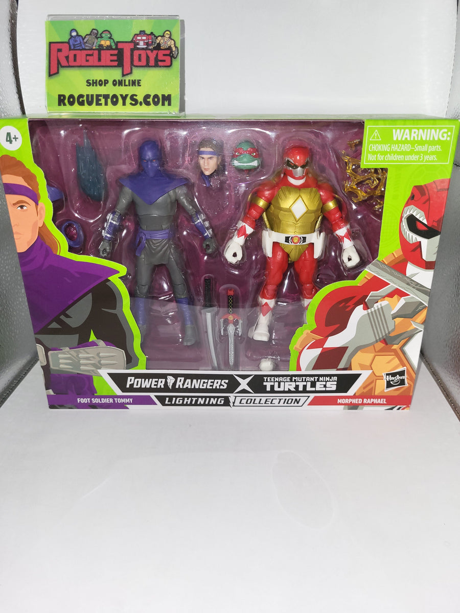 Hasbro MMPR x TMNT- Tommy / Raphael| Rogue Toys