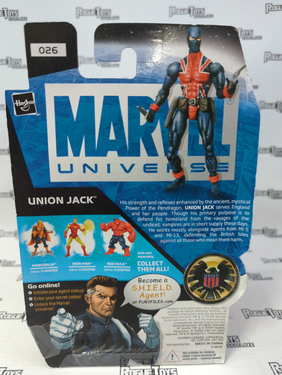 Hasbro Marvel Universe Union Jack| Rogue Toys