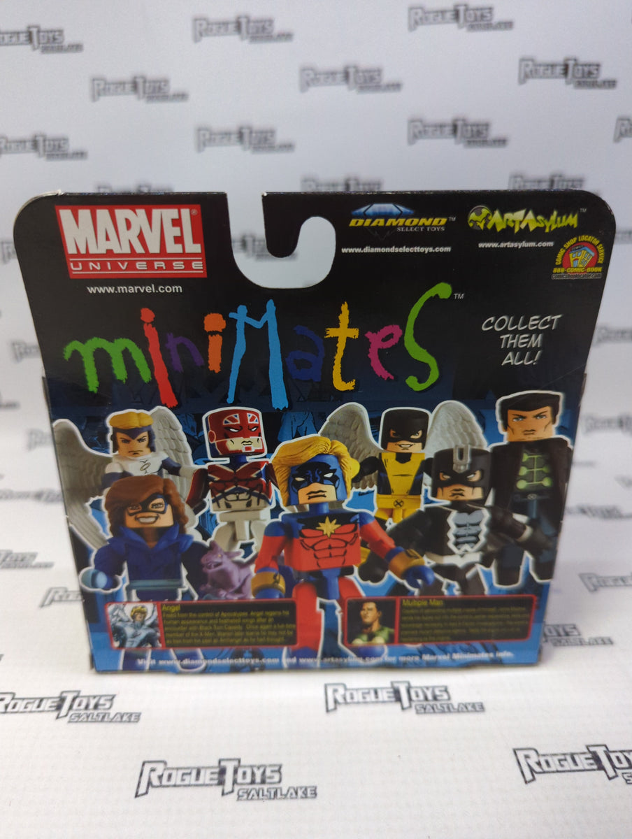 Diamond Select Marvel Universe Minimates Angel & Multiple Man Two Pack ...