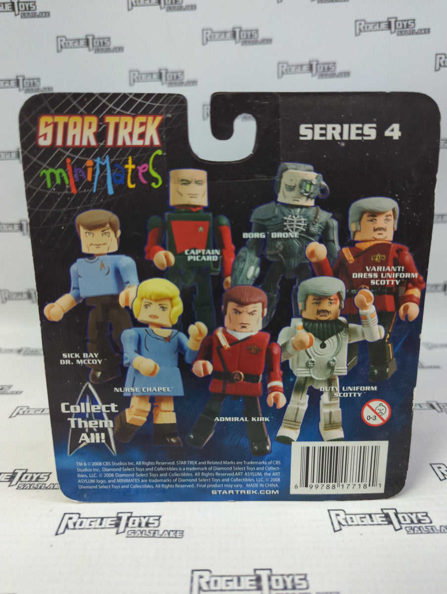 Diamond Select Minimates Star Trek Series 4 Captain Picard & Borg Oron ...