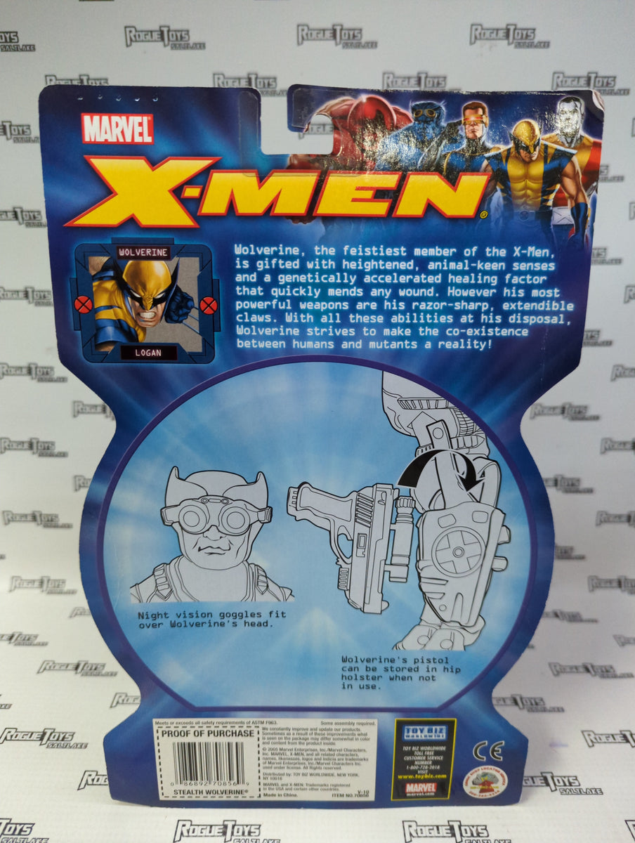 Toybiz X-Men Stealth Wolverine| Rogue Toys