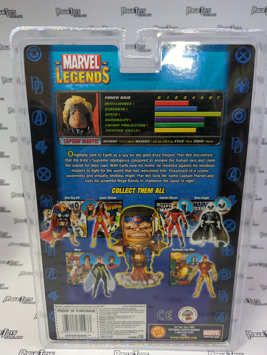 Hasbro Marvel Legends Captain Marvel (Modok Series)| Rogue Toys