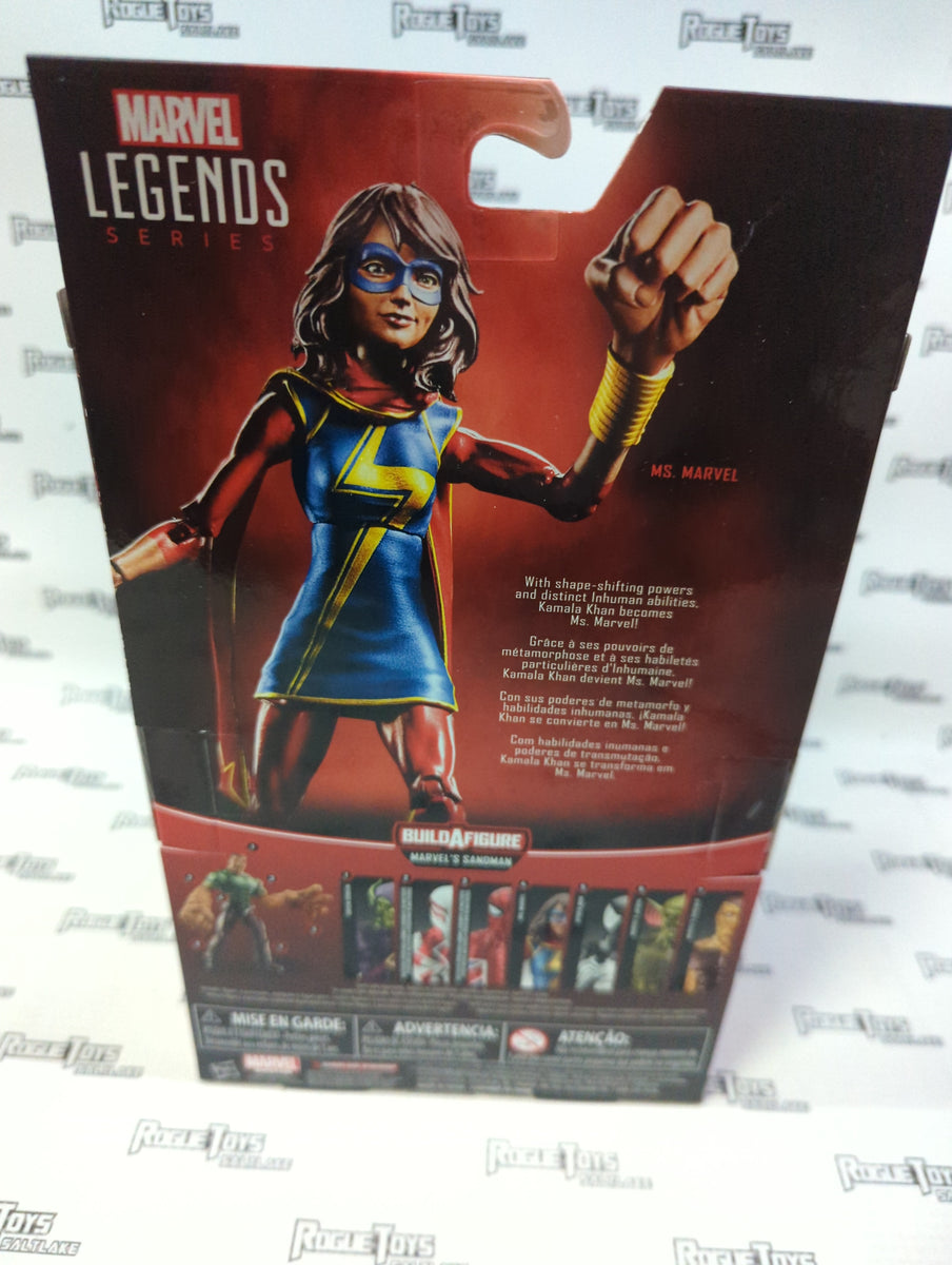 Hasbro Marvel Legends Series Ms. Marvel (Sandman BAF Wave)| Rogue Toys