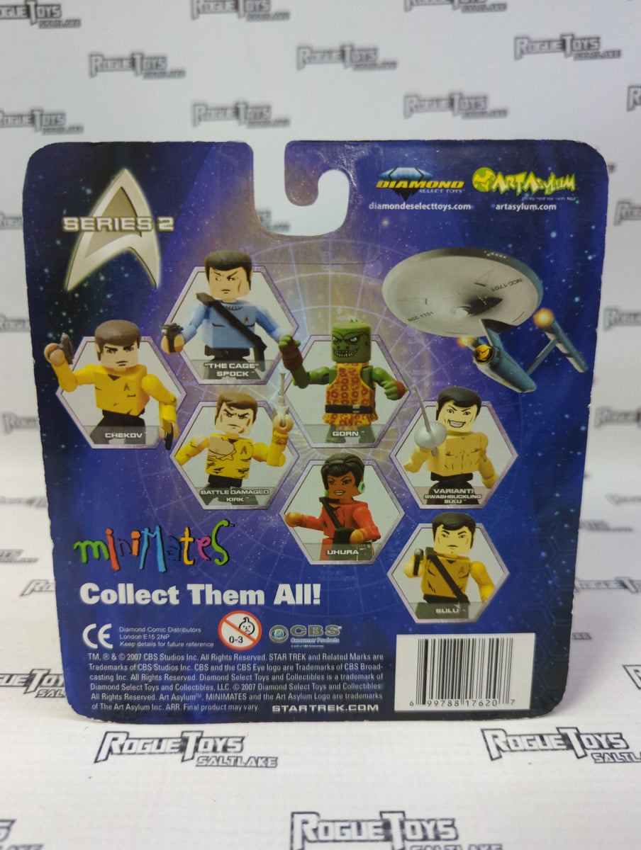 Diamond Select Minimates Star Trek Series 2 Chekov & Sulu Two Pack ...