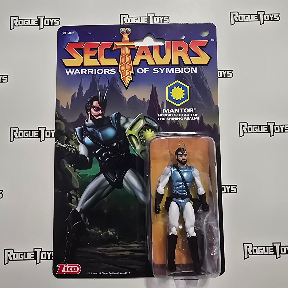 Zica Sectaurs- Mantor| Rogue Toys