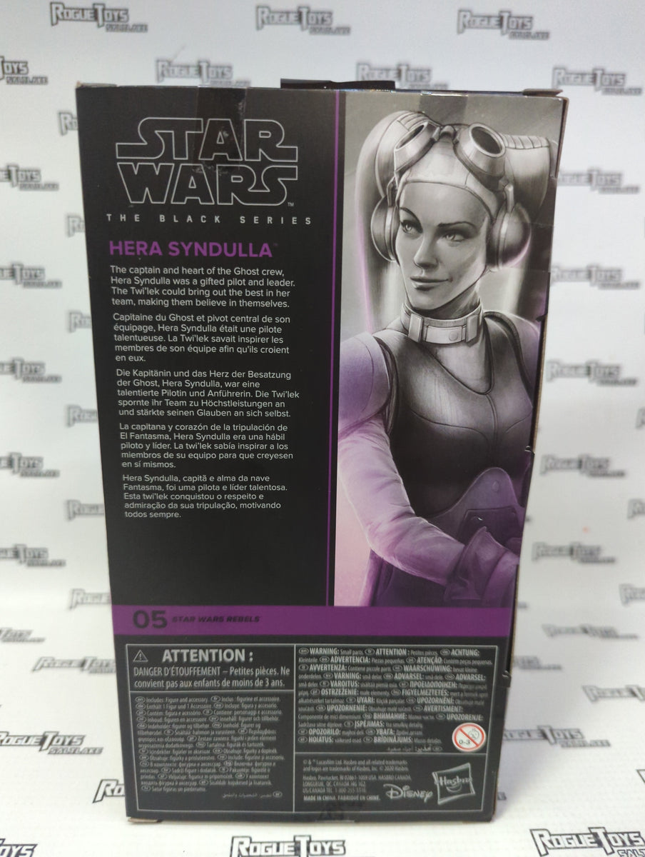Hasbro Star Wars The Black Series Hera Syndula| Rogue Toys