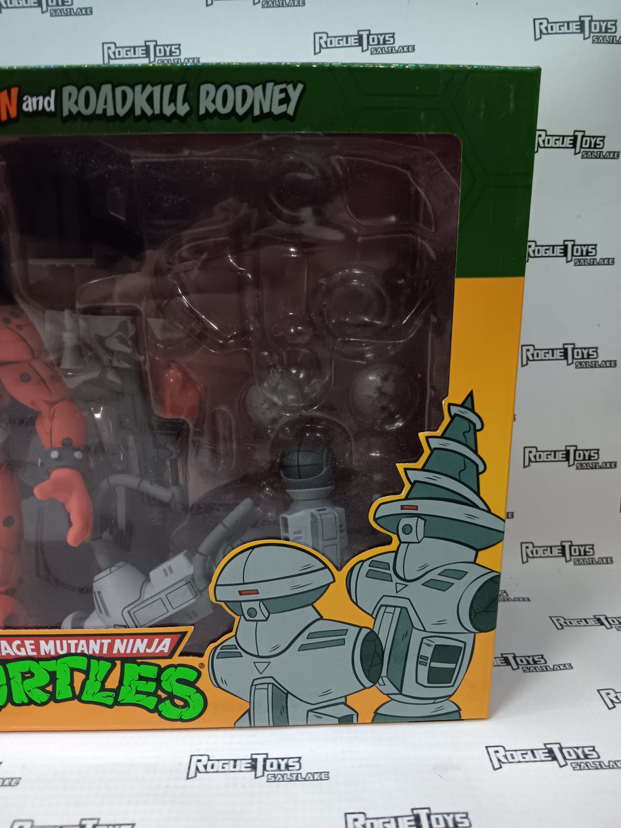 Neca Teenage Mutant Ninja Turtles Cartoon Triceraton Infantryman & Roa ...