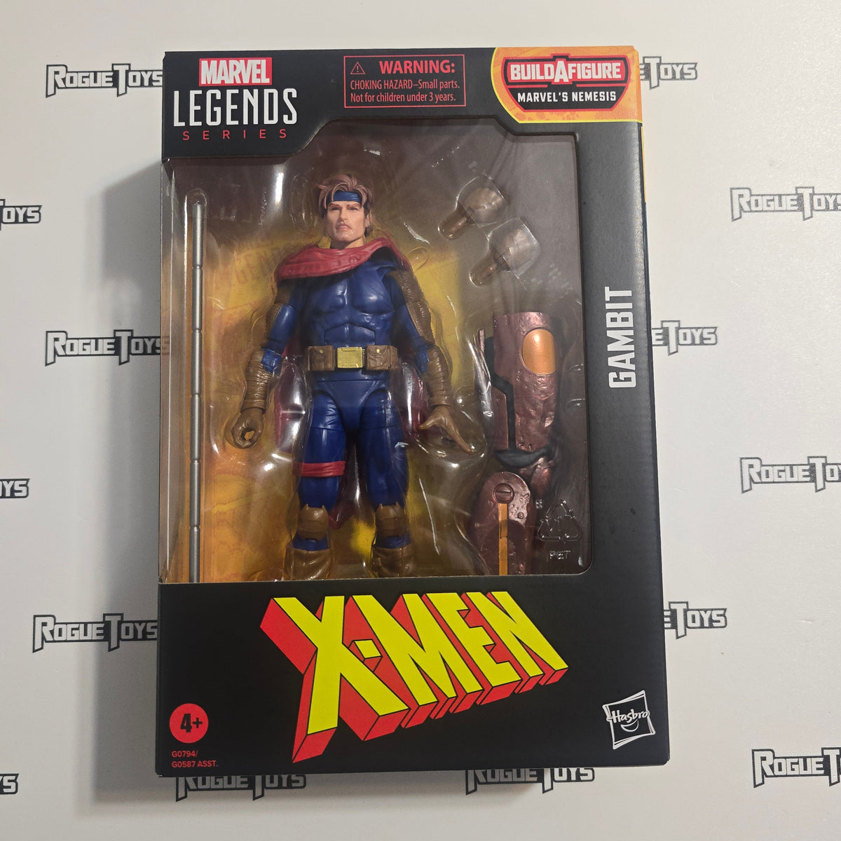 Hasbro Marvel Legends X-Men Nemesis wave- Gambit| Rogue Toys