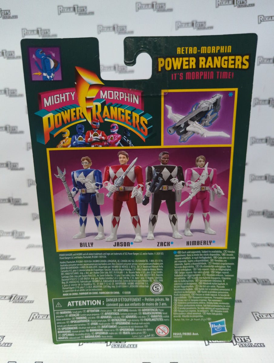 Hasbro Mighty Morphin Power Rangers Retro-Morphin Power Rangers Billy ...