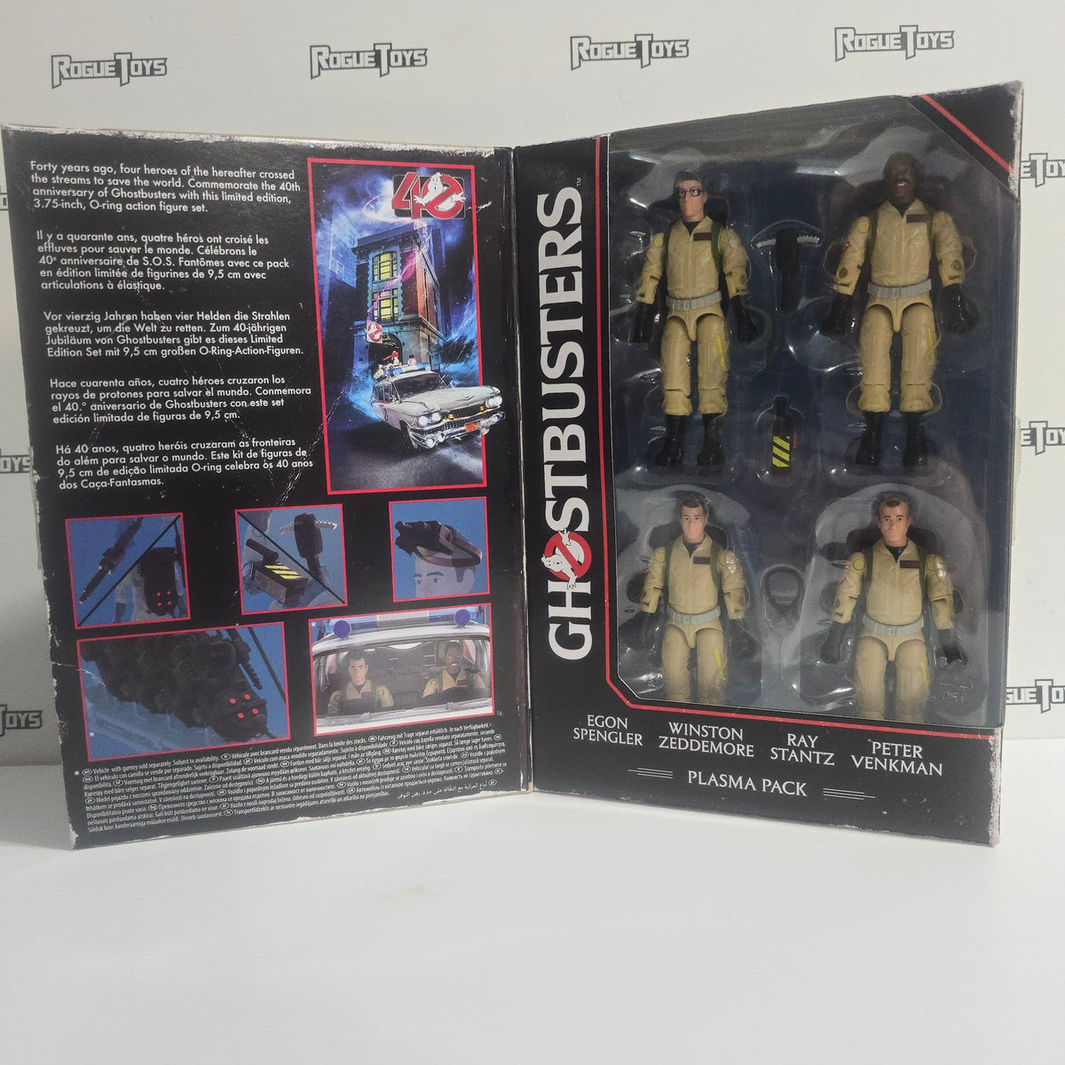 Hasbro Ghostbusters Plasma Pack- Ghostbusters (O-Ring bodies)| Rogue Toys